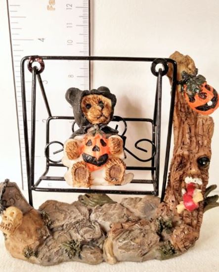Miniature Halloween Bench /Fabulous Refurbs