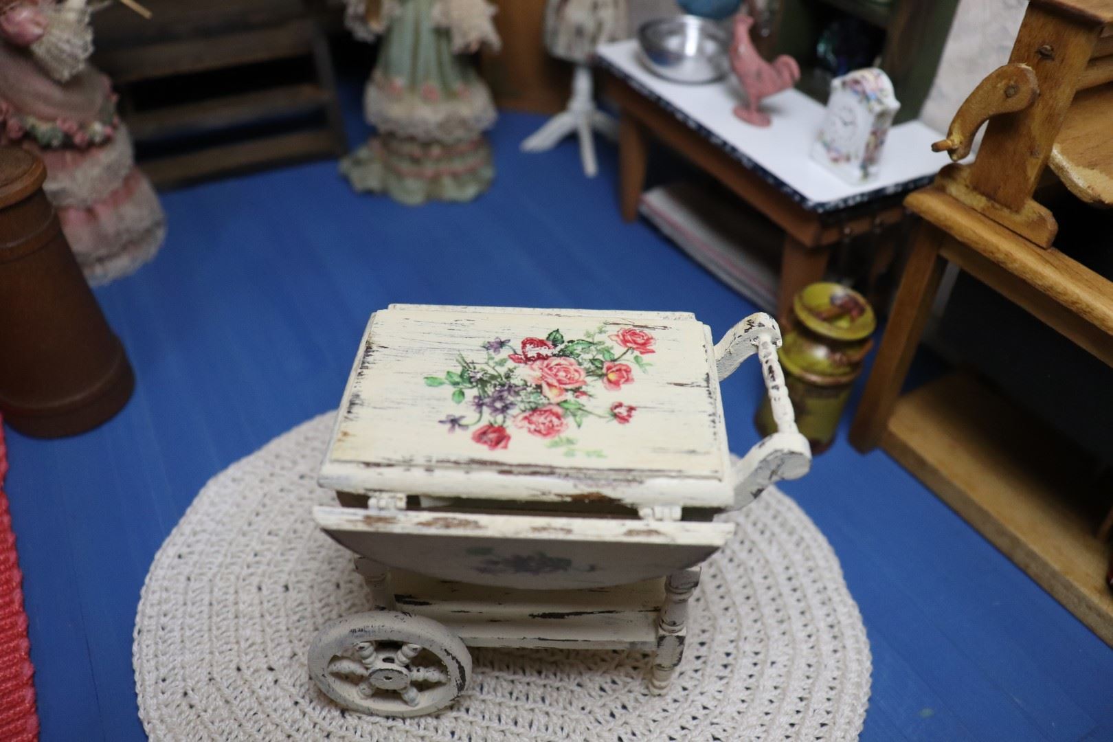 Wooden Tea Cart /Fabulous Refurbs