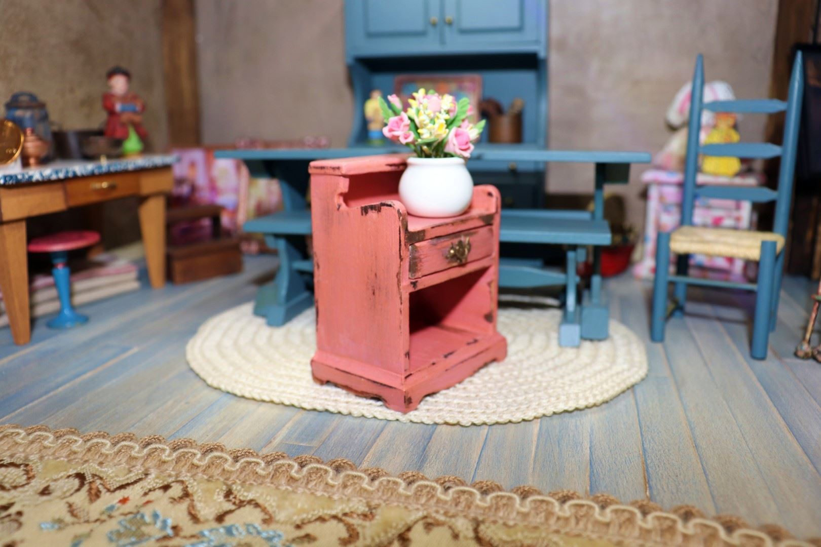 Miniature Night Stand / End Table /Fabulous Refurbs