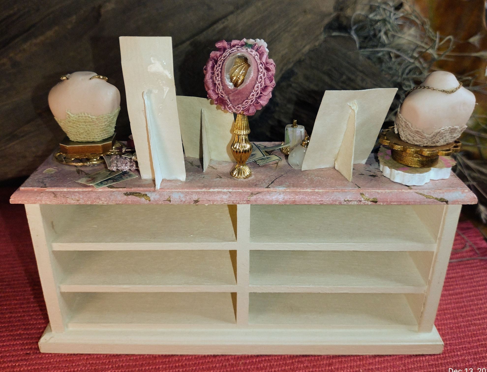Dollhouse Display Counter /Fabulous Refurbs